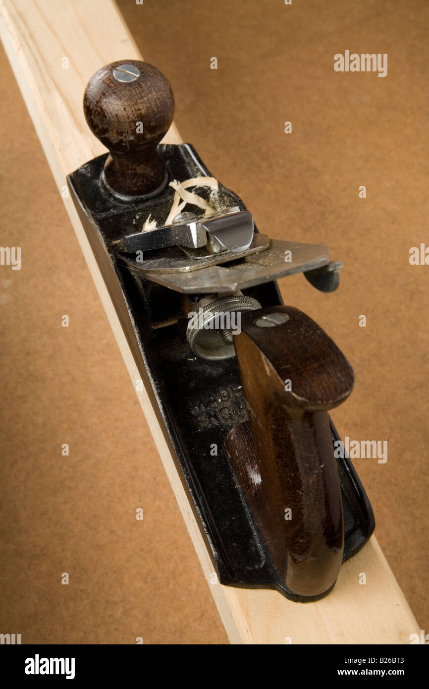 Carpenters plane hi-res stock photography and images - Alamy