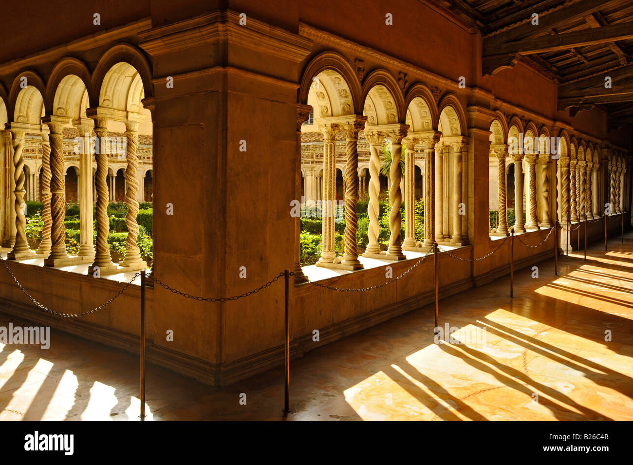 Cloister inside hi-res stock photography and images - Alamy