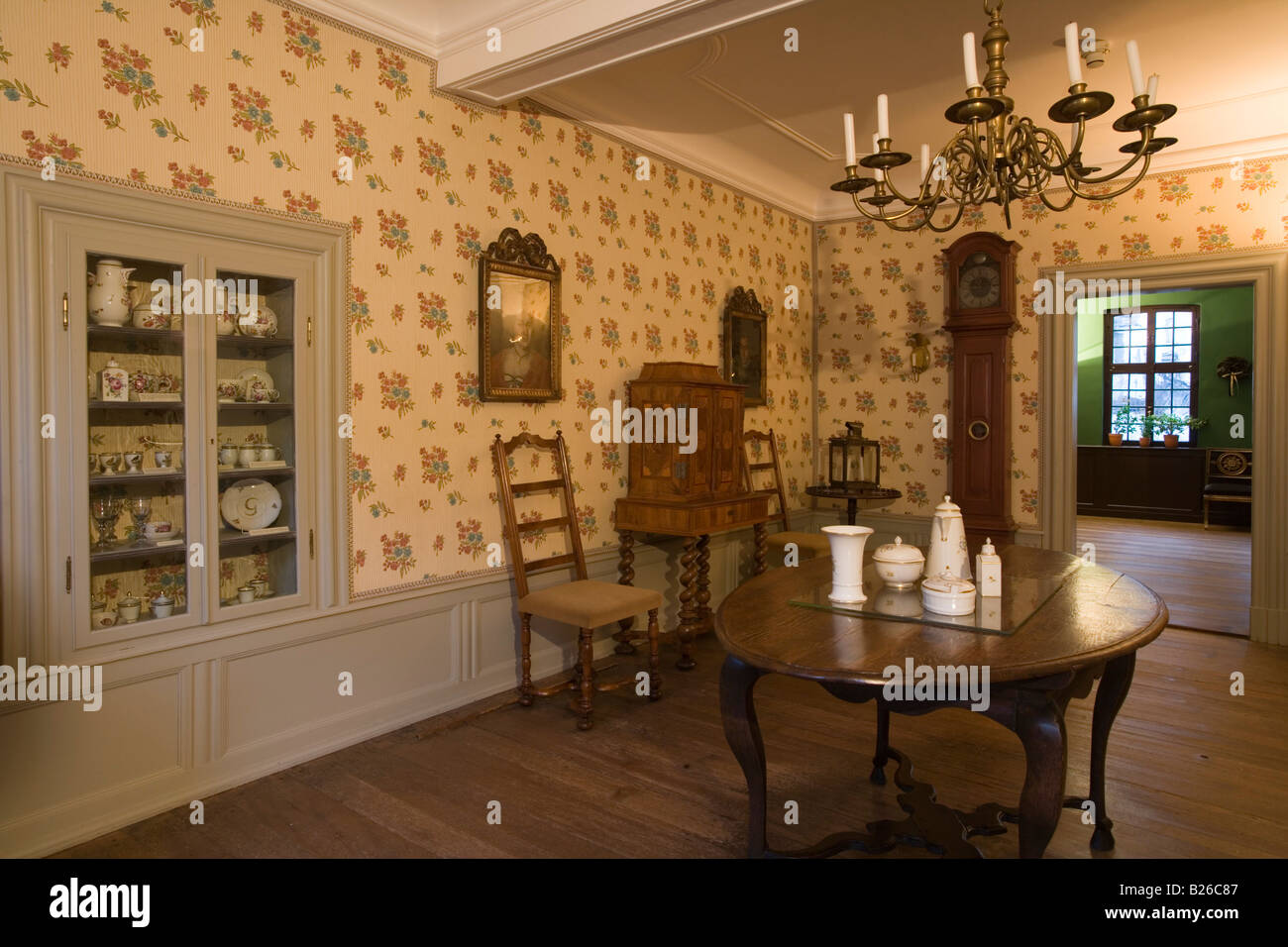 Interior of the Goethe house, Frankfurt, Hesse, Germany Stock Photo - Alamy