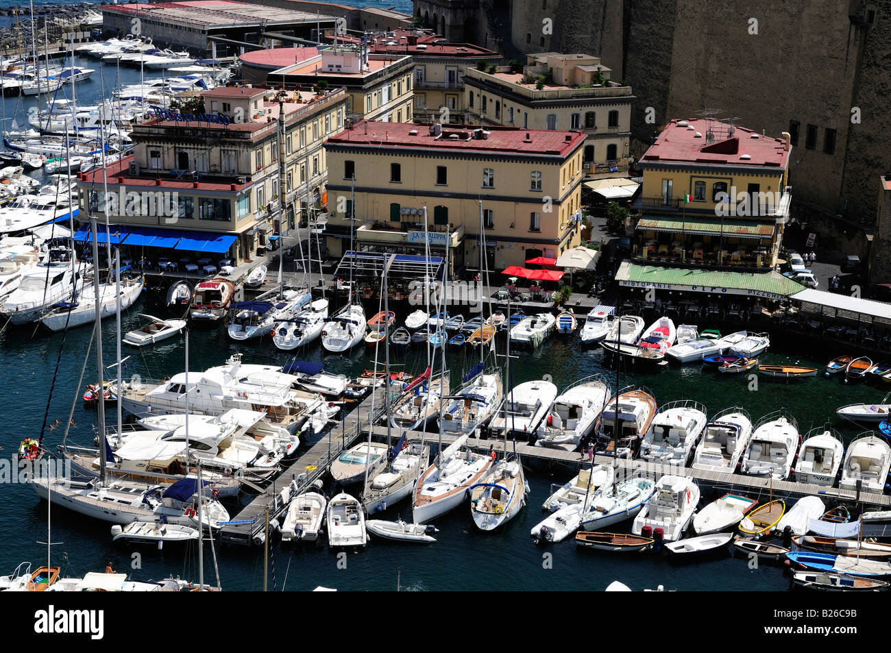 Naples birds eye view hi-res stock photography and images - Alamy