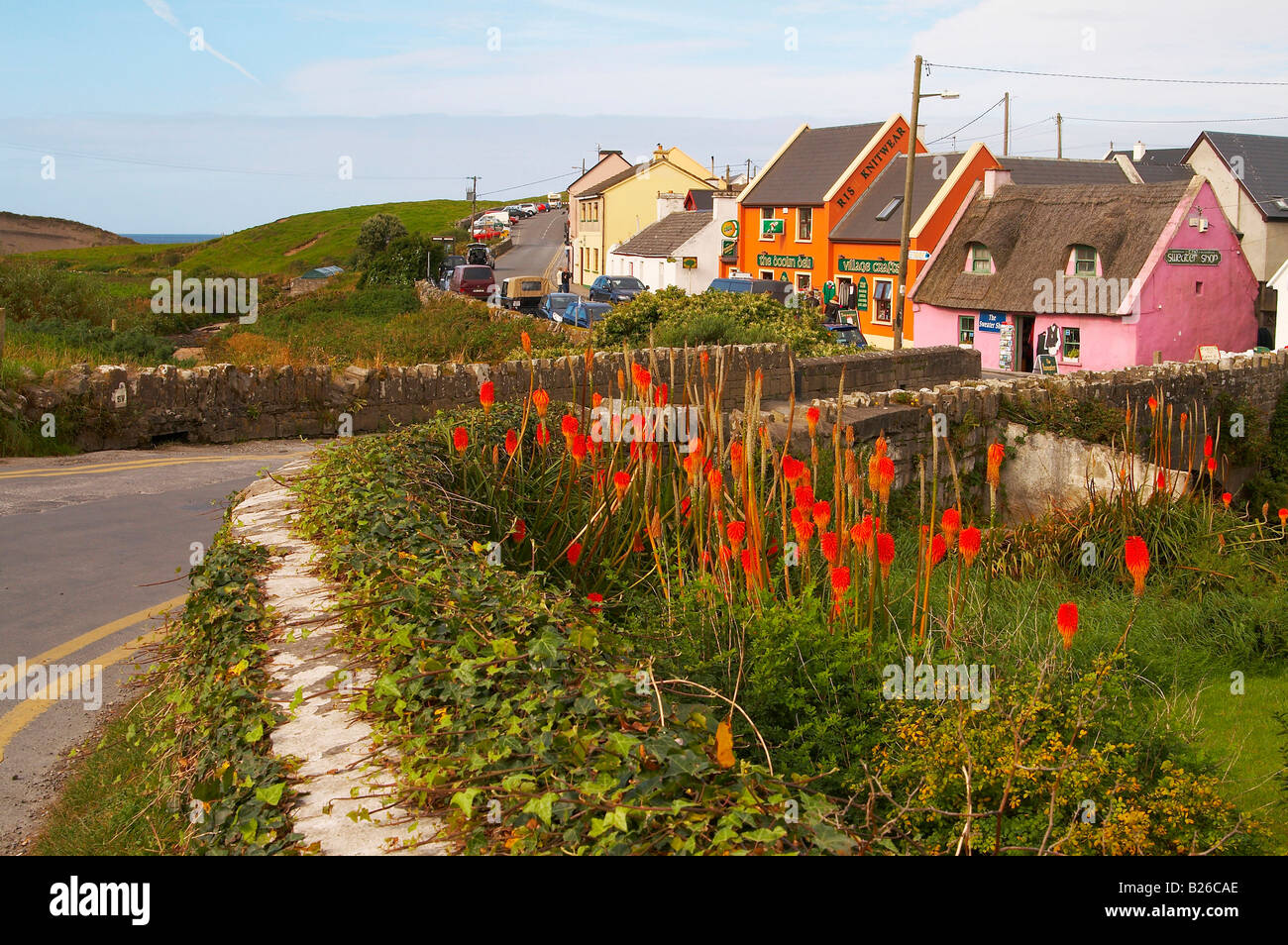 outdoor photo, summer, Doolin, County Clare, Ireland, Europe Stock ...