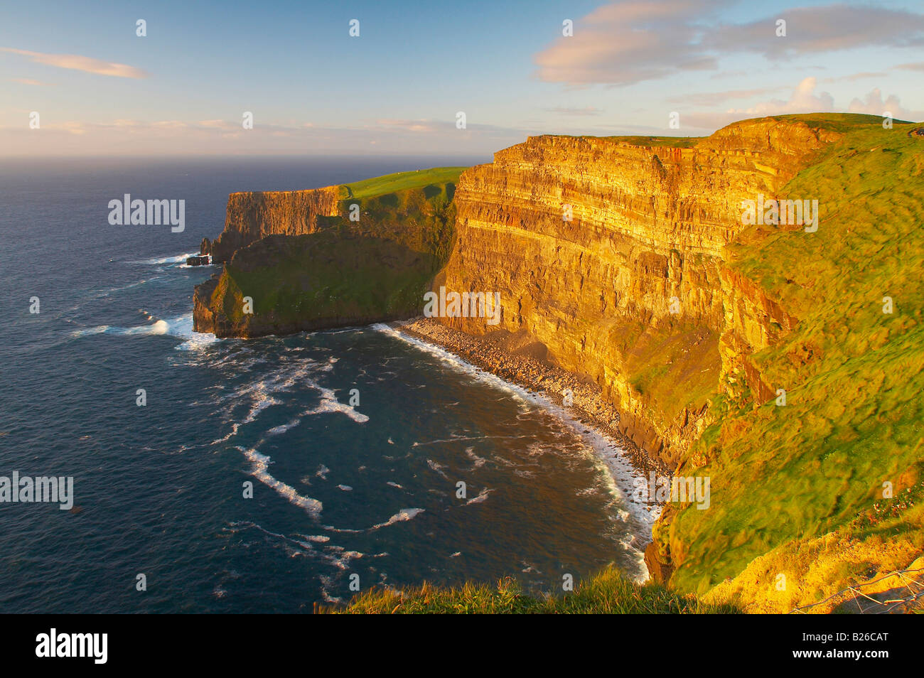 outdoor photo, early evening, Cliffs of Moher, County Clare, Ireland ...