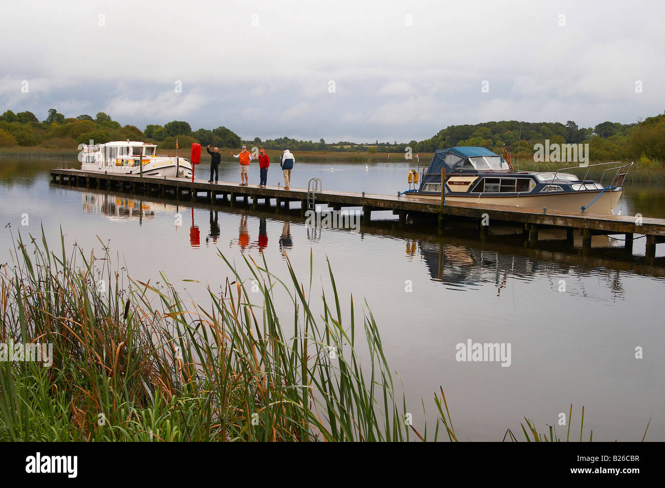 outdoor photo, with a houseboat on the Upper Lough Erne, Shannon & Erne ...