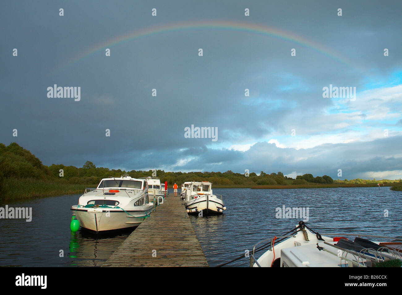 outdoor photo, with a houseboat on the Upper Lough Erne, Shannon & Erne ...