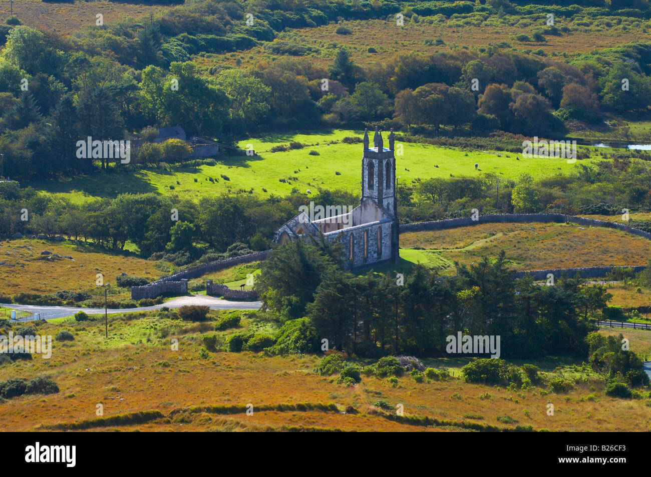 outdoor photo, Dunlewy Church (ruin), County Donegal, Ireland, Europe ...