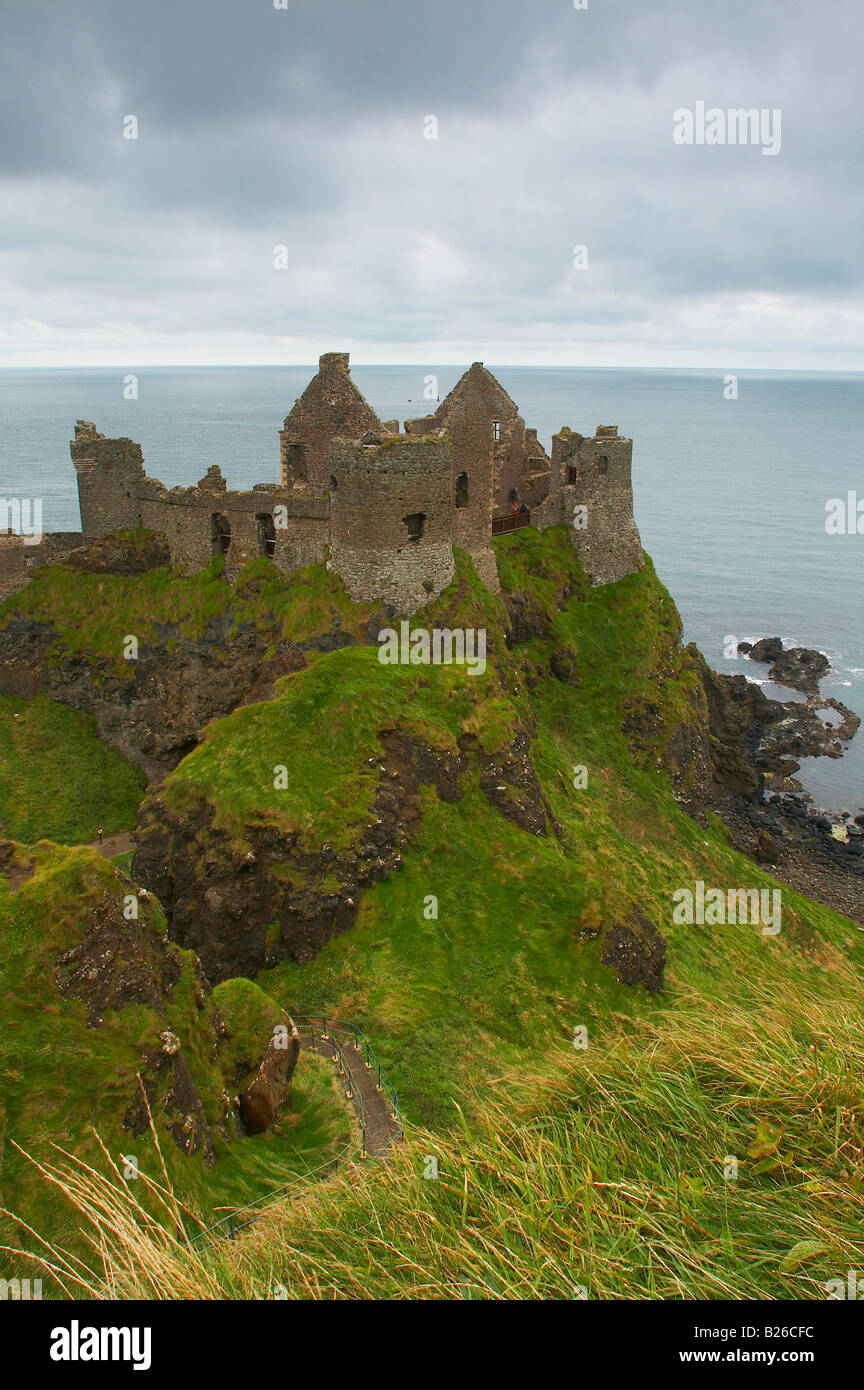 outdoor photo, Dunluce Castle, County Antrim, Ulster, Northern Ireland ...
