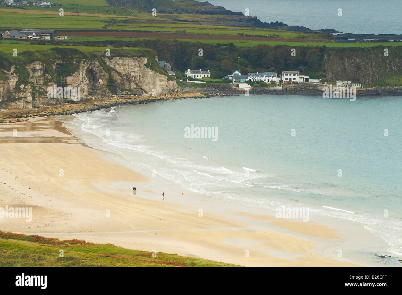outdoor photo, White Park Bay with Portbradden, County Antrim, Ulster ...