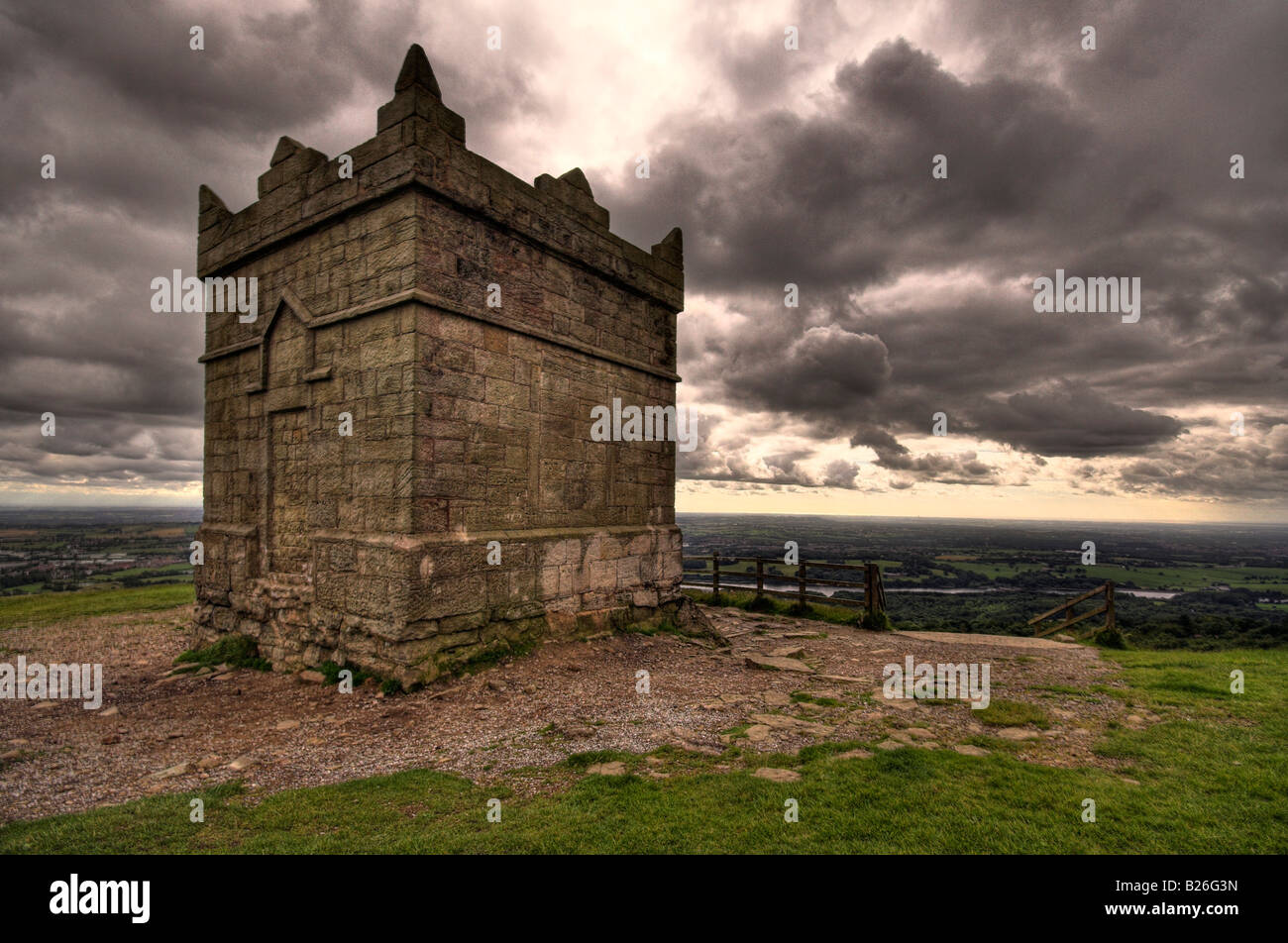 Rivington Pike, Lever Park, Horwich, Bolton, Greater Manchester, UK ...