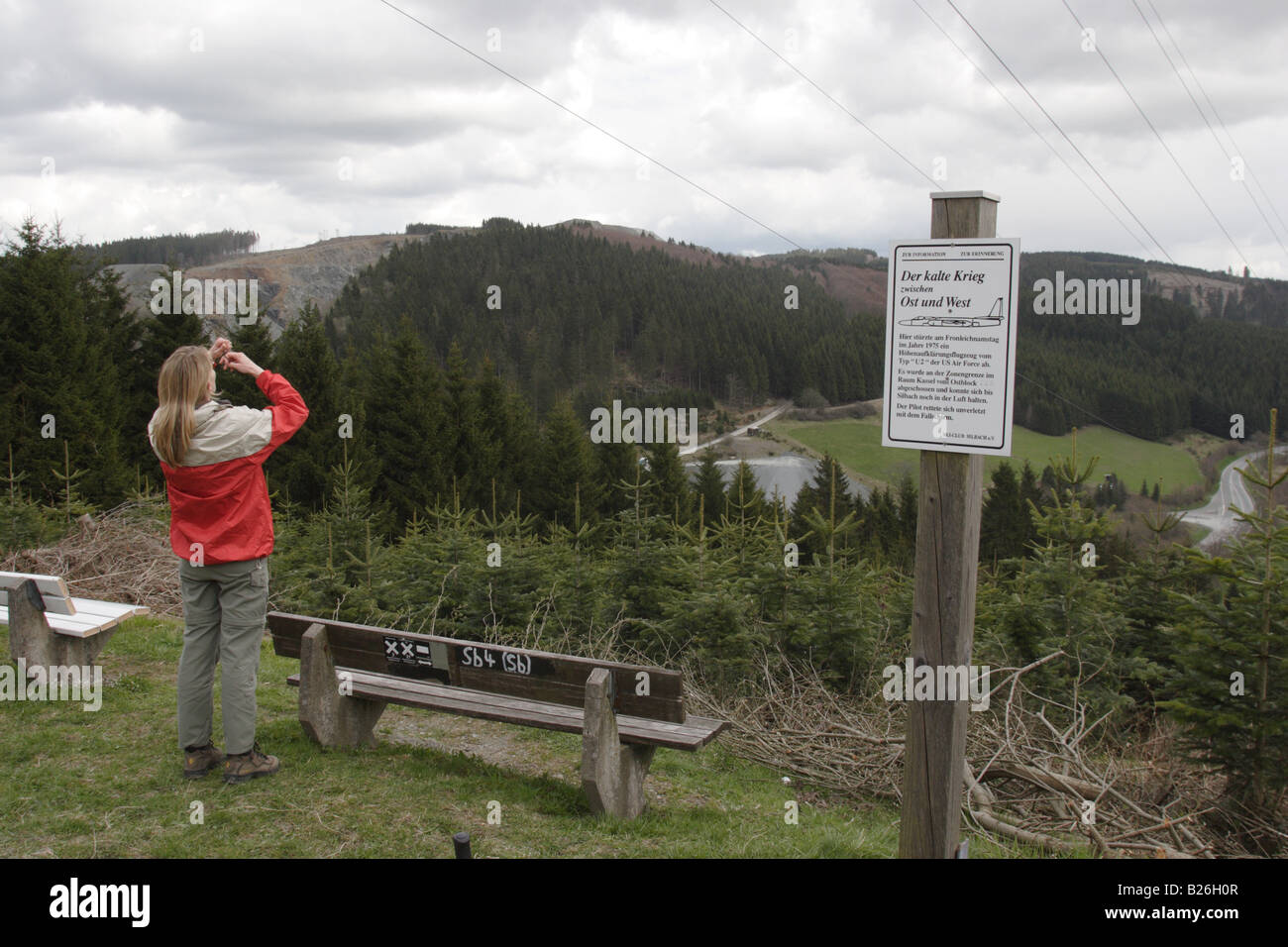 A place where american fighter jet fall on the ground during cold war ...
