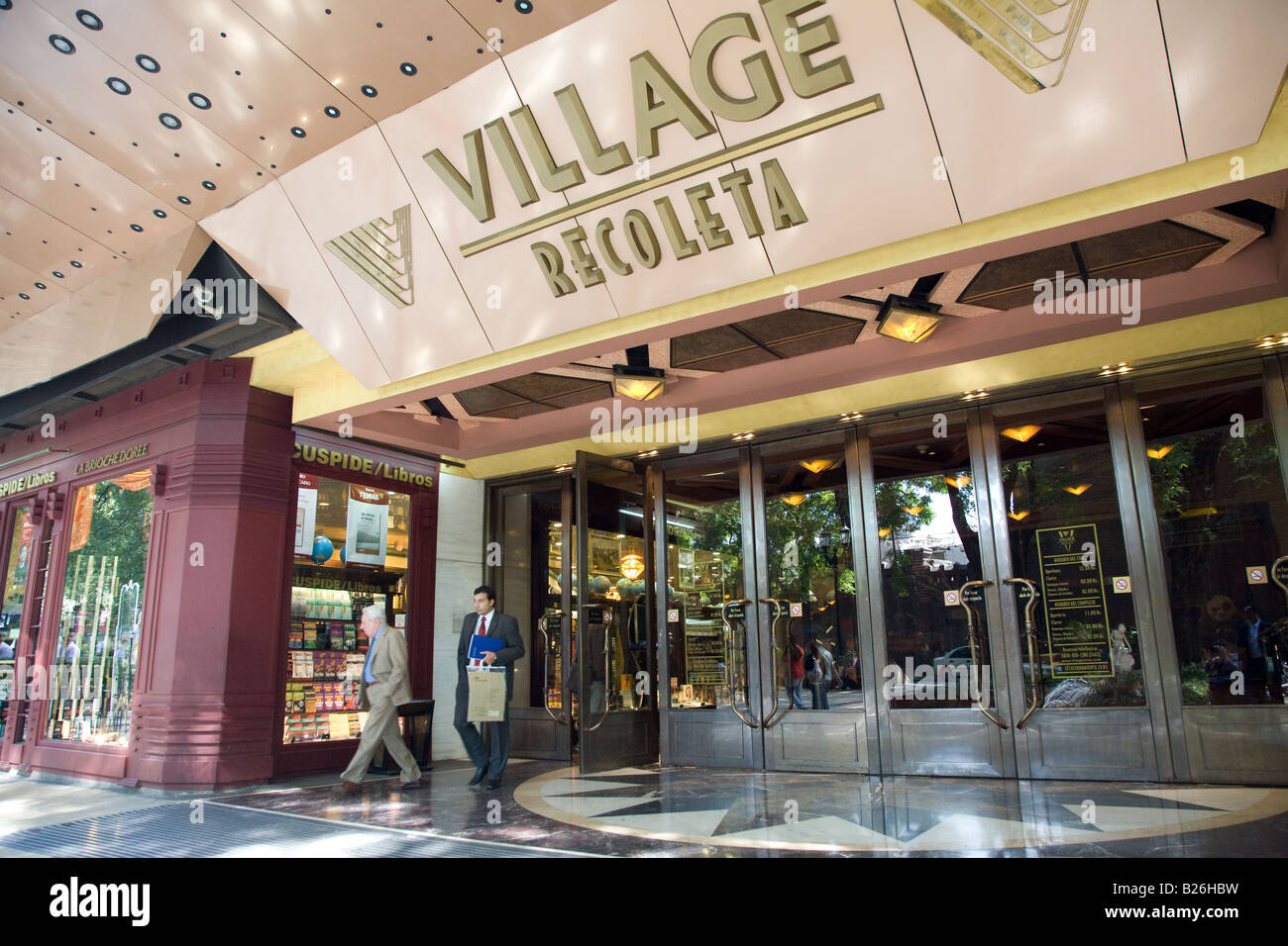 Village recoleta cinema entrance hi-res stock photography and images ...