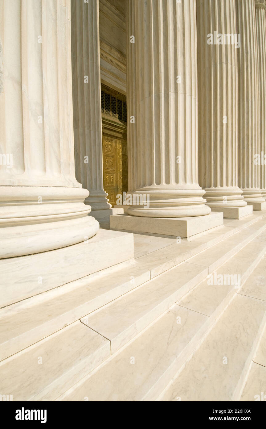 The main door of the US Supreme Court in Washington DC Stock Photo - Alamy