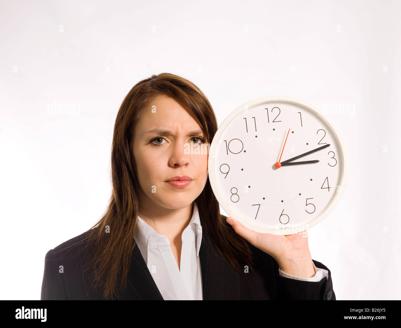 Frowning woman hi-res stock photography and images - Alamy