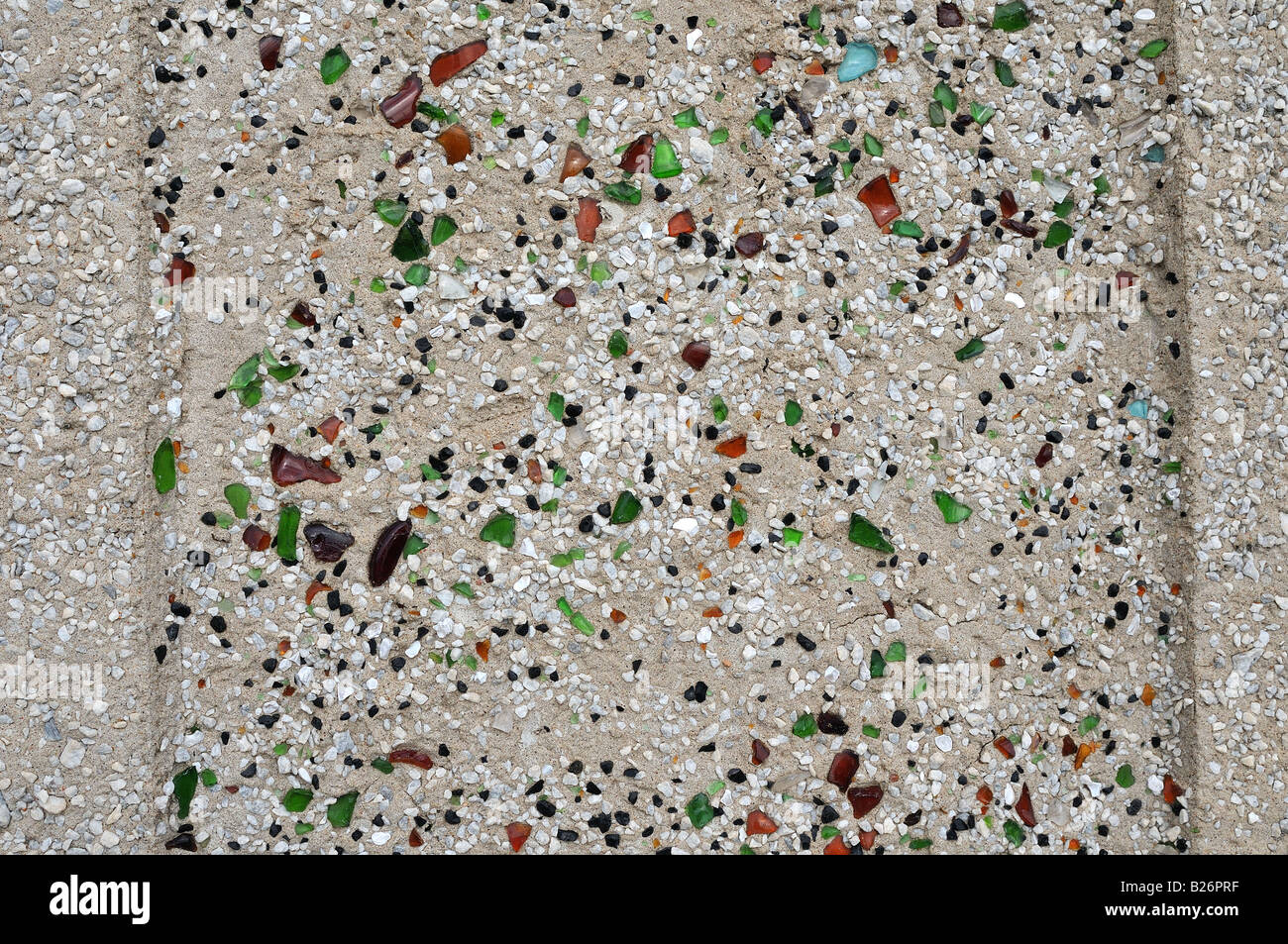 A close up image of glass imbedded stucco Stock Photo - Alamy