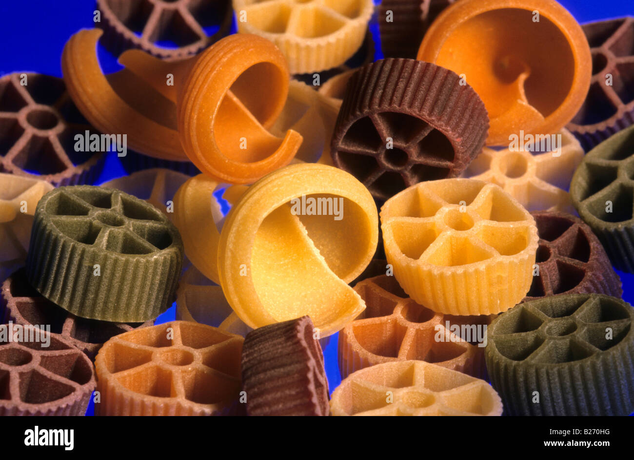 DRIED PASTA CLOSE UP Stock Photo - Alamy