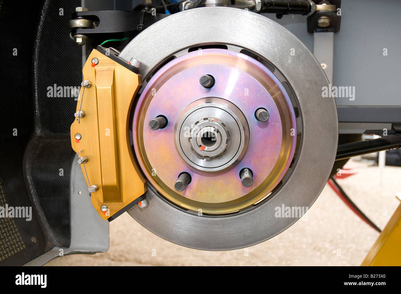 Front brake assembly on Inspiration Stock Photo - Alamy