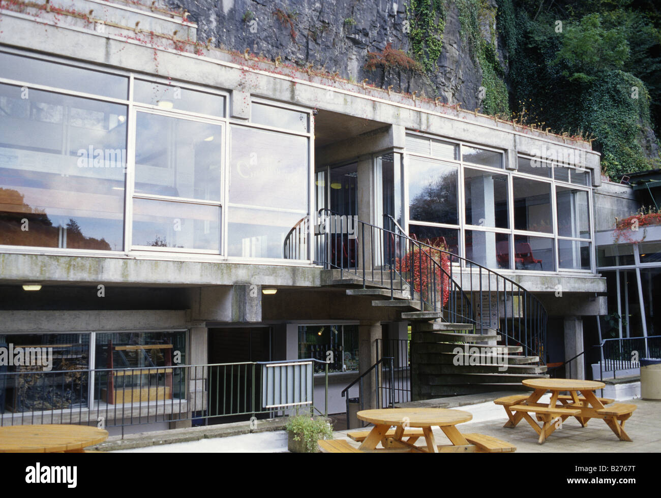 Cheddar Gorge Somerset UK England formerly Cave Man Restaurant now ...