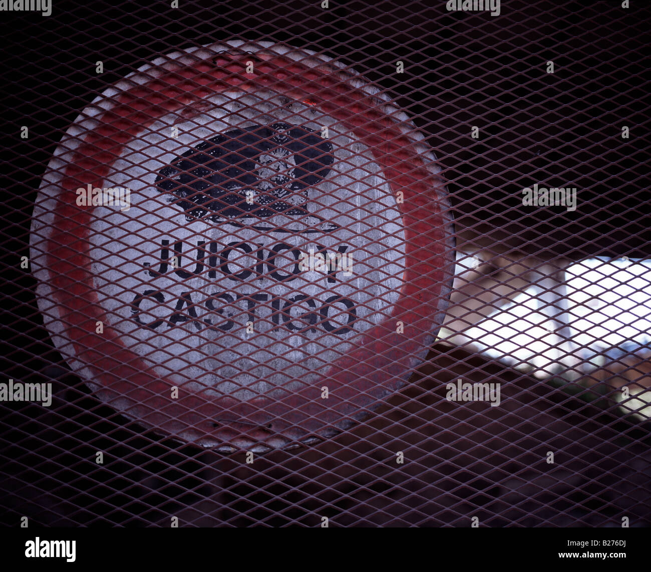 The site of the detention centre "Club Atletico" under the underpass ...