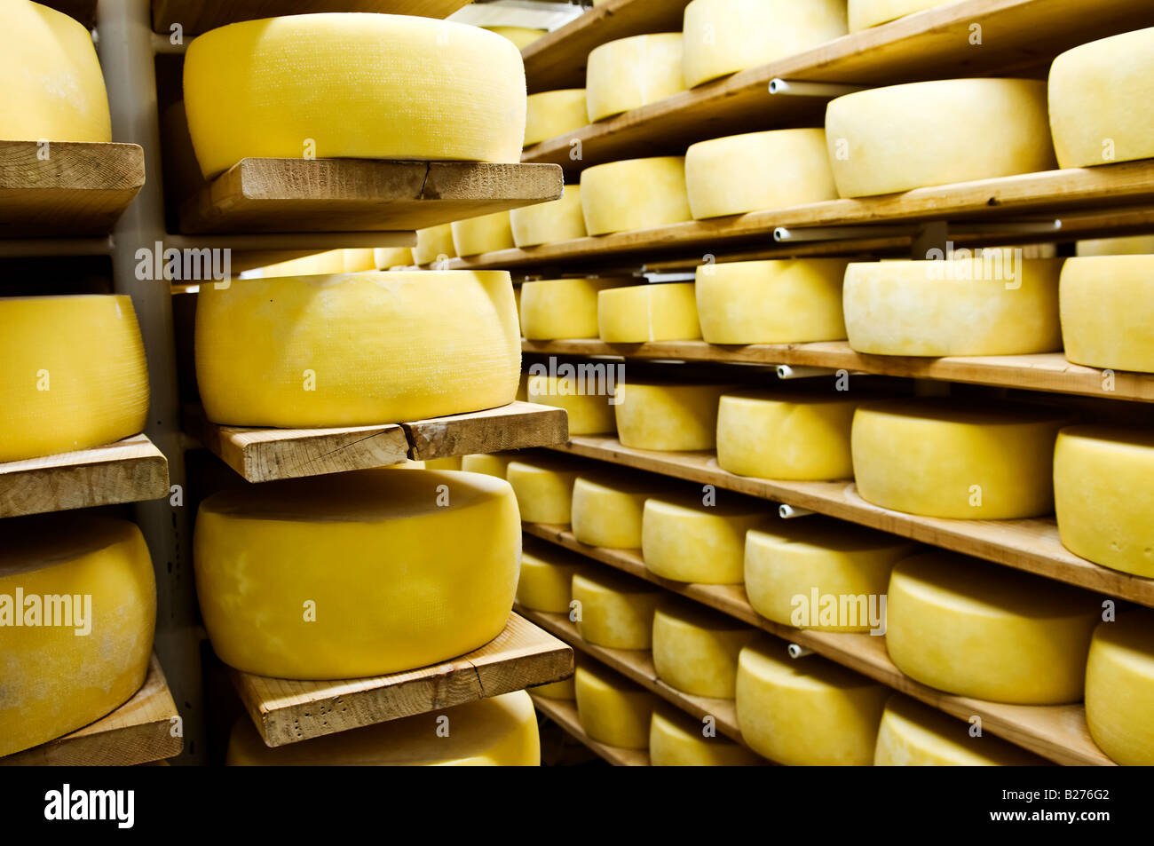 Cheese drying in wod shelves Pico island Azores Stock Photo - Alamy