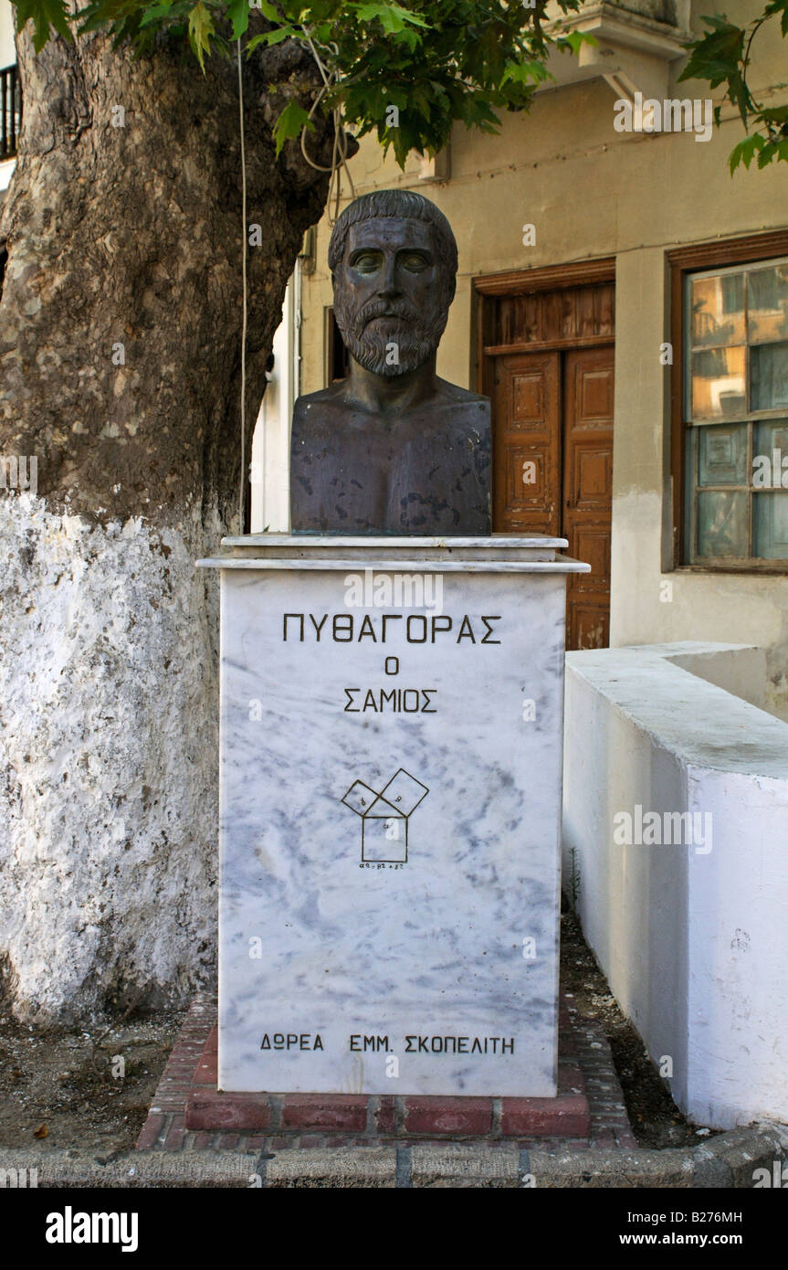 Sculpture pythagoras hi-res stock photography and images - Alamy