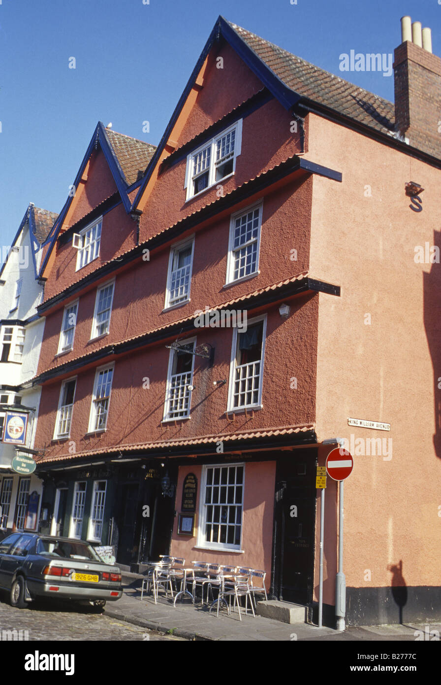 King Street Bristol Somerset UK England Stock Photo - Alamy