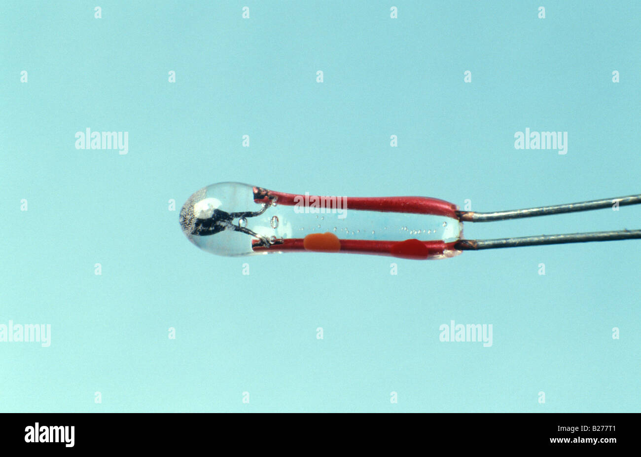 a bead thermistor negative temperature coefficient (NTC) THERMally ...