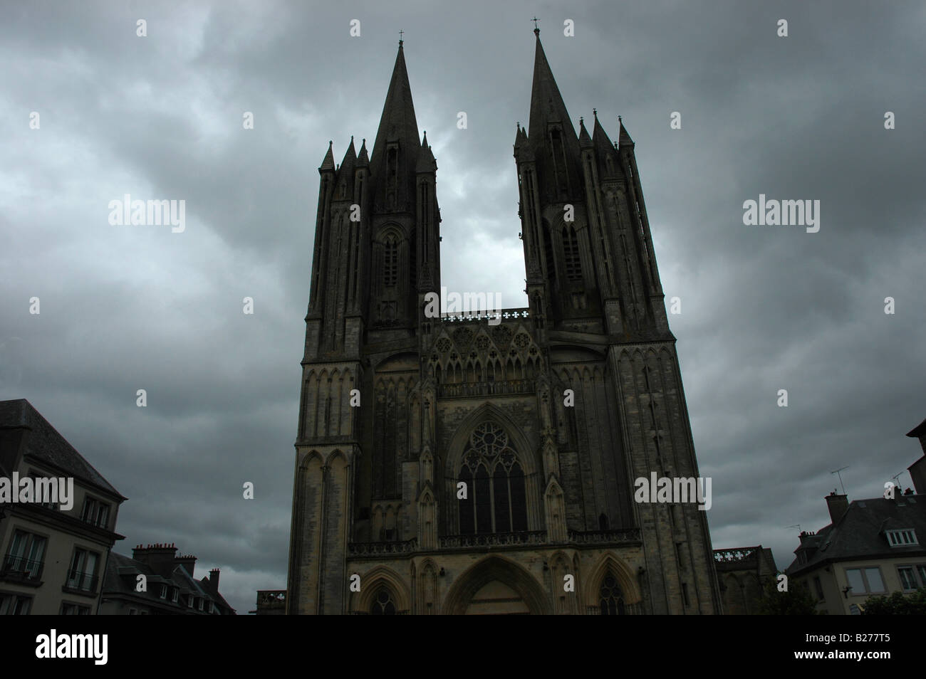 Coutances Cathedral (Cathédrale Notre-Dame de Coutances) in Coutances ...