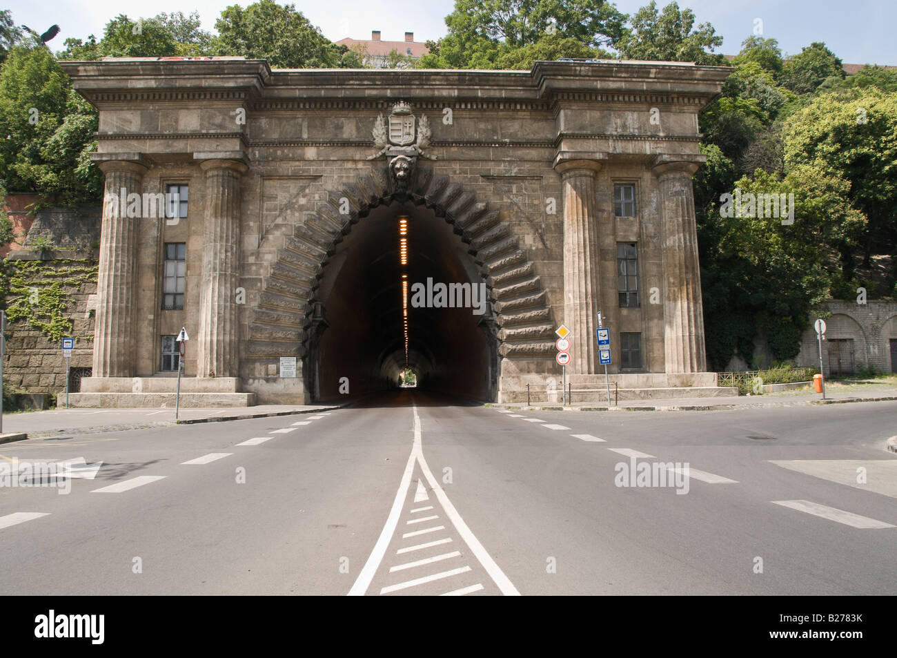 Buda castle tunnel budapest hi-res stock photography and images - Alamy