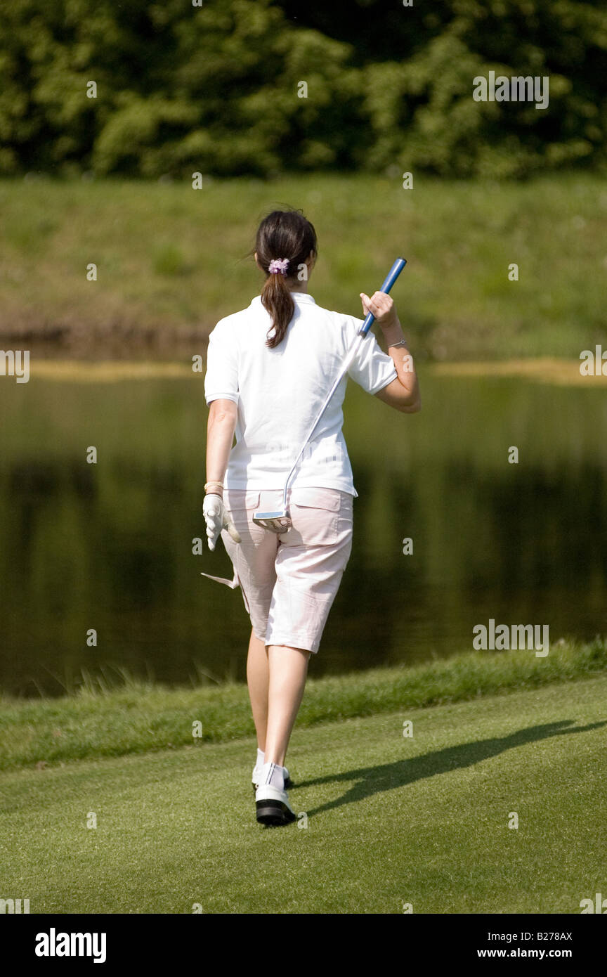 Lady golf hi-res stock photography and images - Alamy