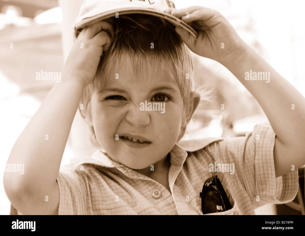 Young Boy,intuitive learning, child mental health Stock Photo - Alamy
