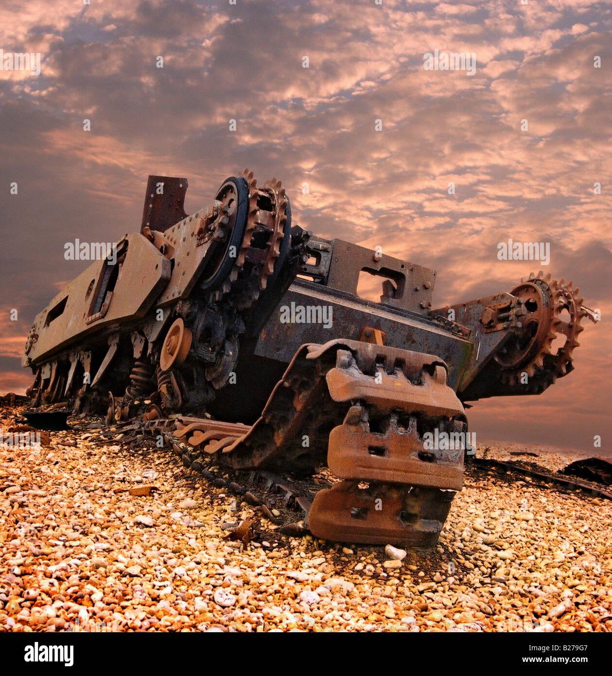 Destroyed tank hi-res stock photography and images - Alamy