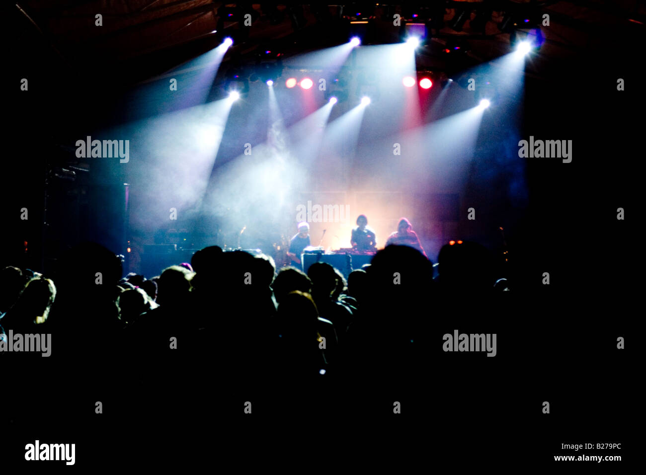crowd and stage at Creamfields electronic music festival in Buenos ...