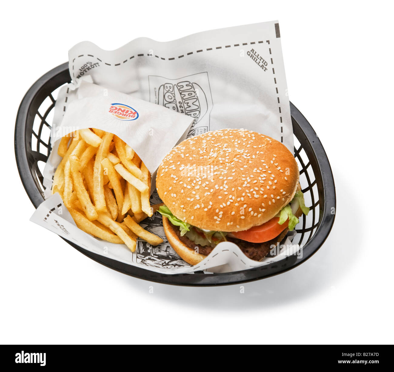 Burger king menu hi-res stock photography and images - Alamy