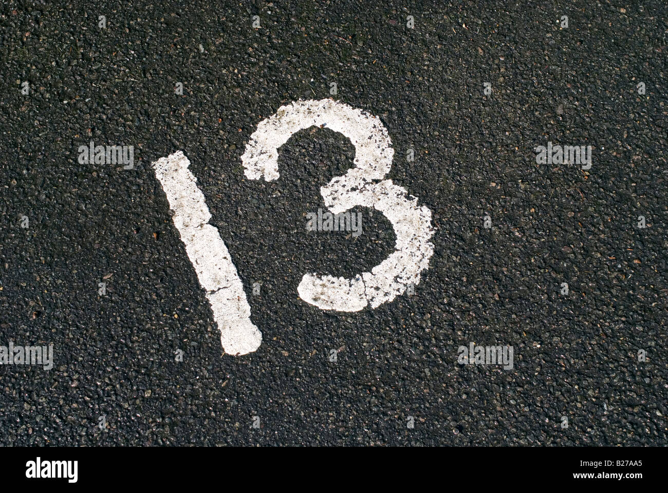 Unlucky numbers hi-res stock photography and images - Alamy