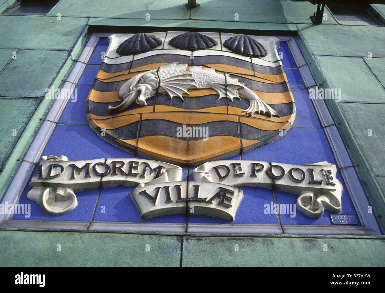 Poole coat of arms hi-res stock photography and images - Alamy