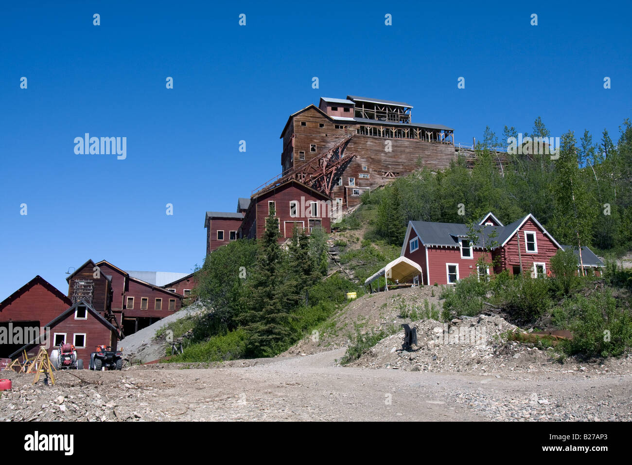 Kennecott mines national historic landmark hi-res stock photography and ...