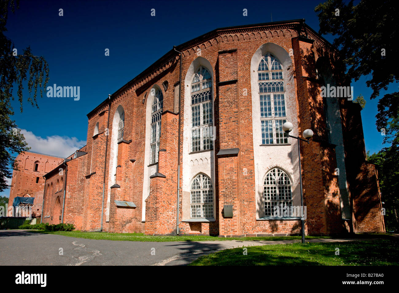 Estonia: Tartu: Toome Cathedral: Ruins and History Museum Stock Photo ...