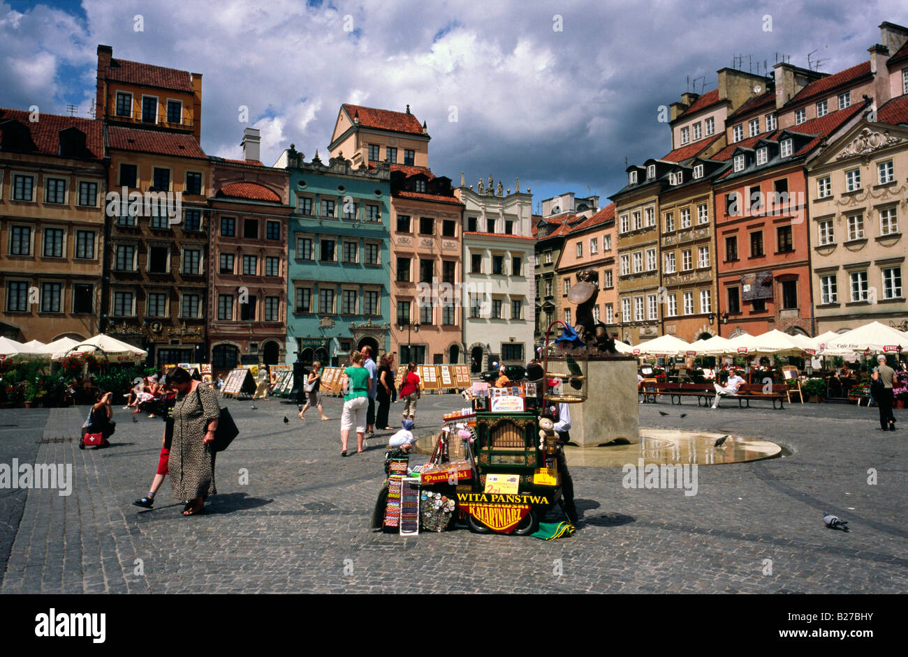 July 10, 2008 - Rynek Starego Miasta (Market Place) in the Stare Miasto ...