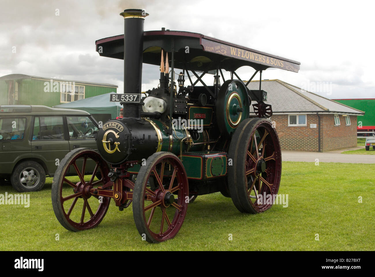 Garrett steam traction engine hi-res stock photography and images - Alamy