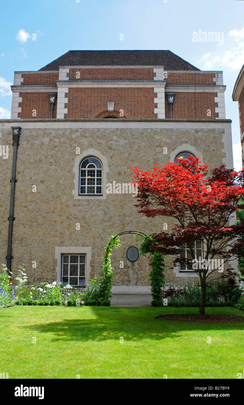 Elm Court or Fig Tree Court in Temple London Stock Photo - Alamy