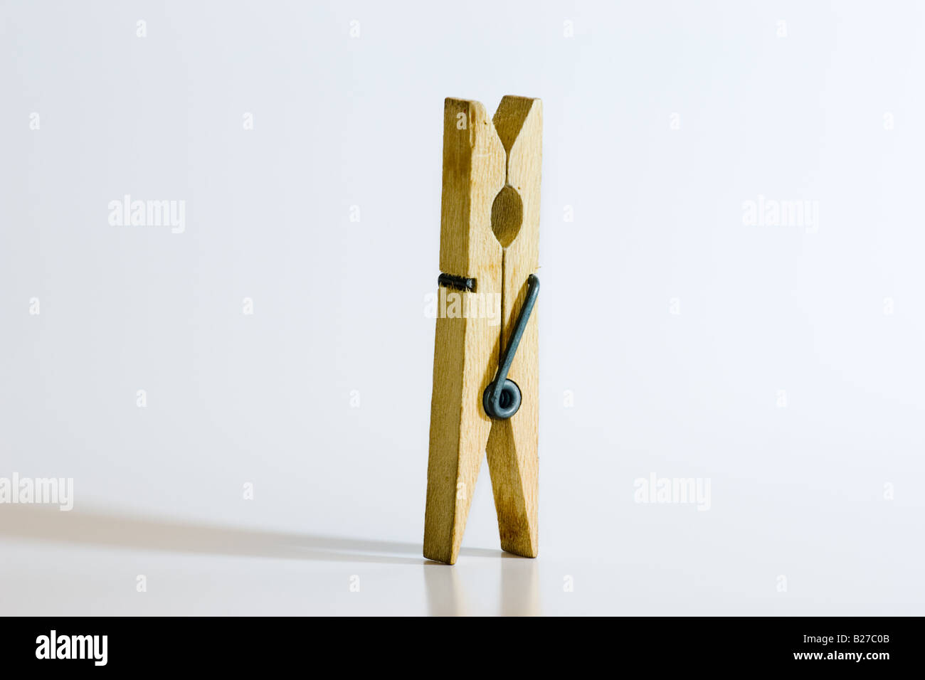 clothes peg standing up Stock Photo - Alamy