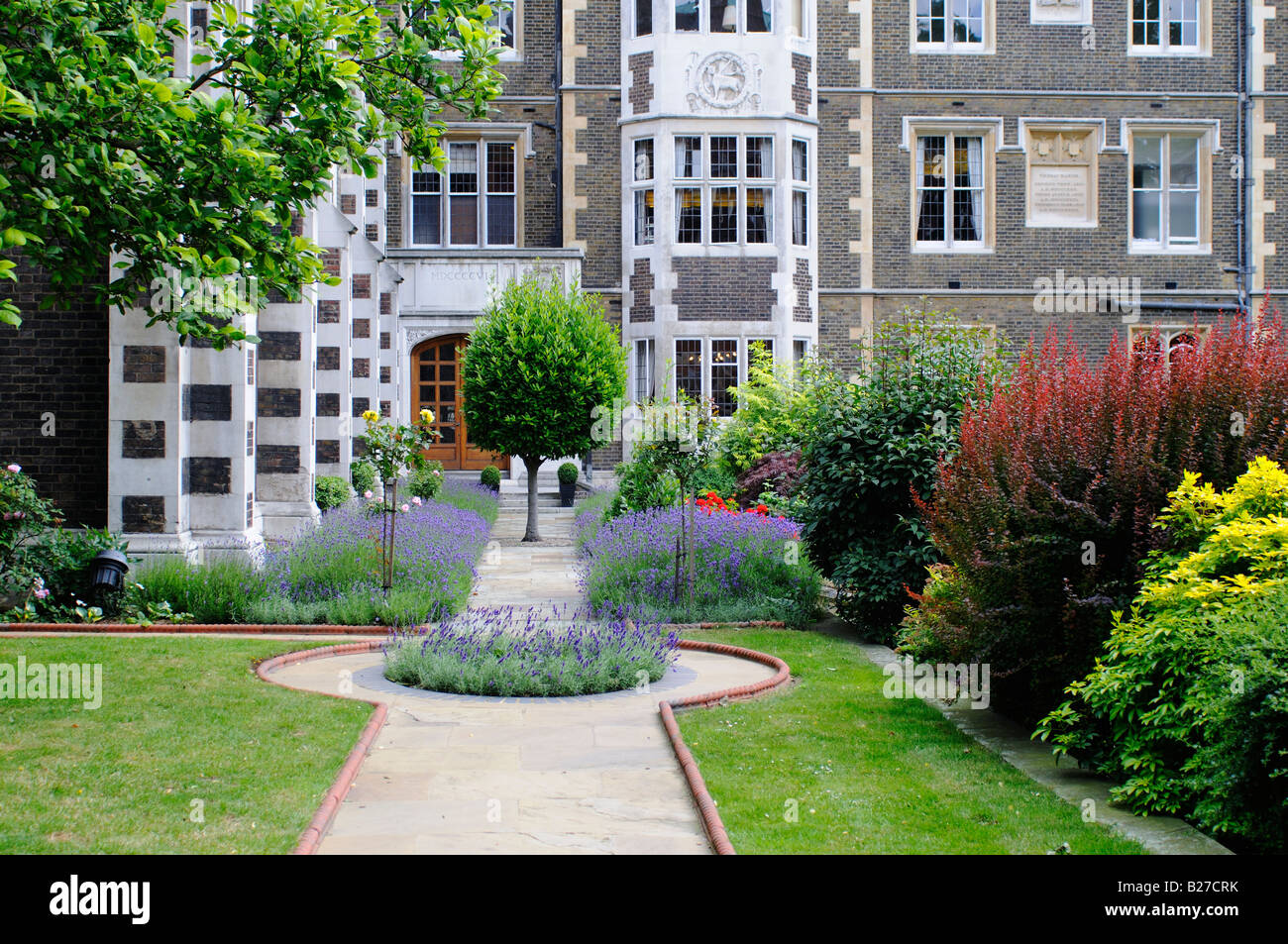 Middle Temple Hall and Gardens Temple London Stock Photo - Alamy