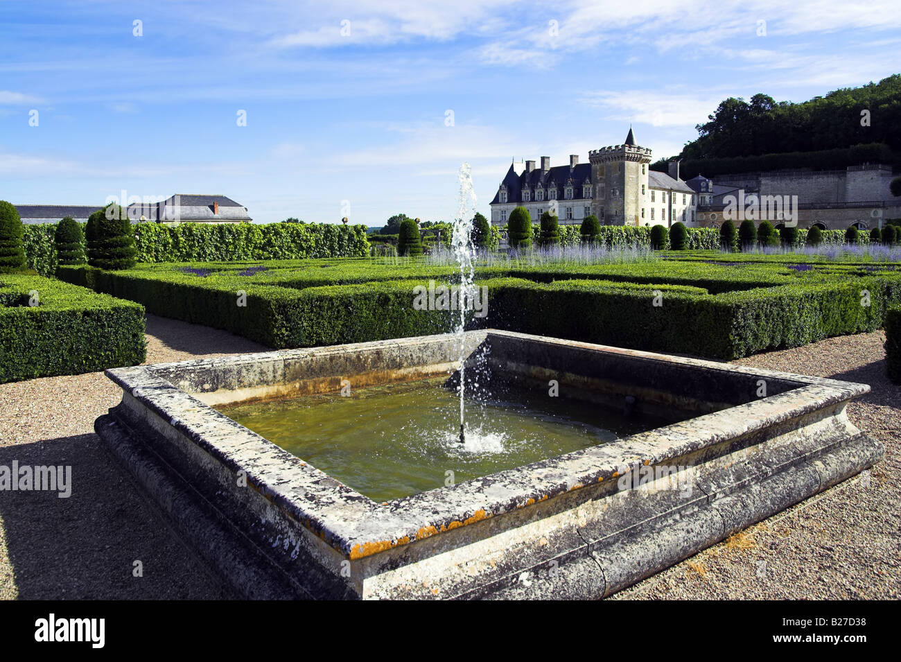 Chateau de villandry france hi-res stock photography and images - Alamy