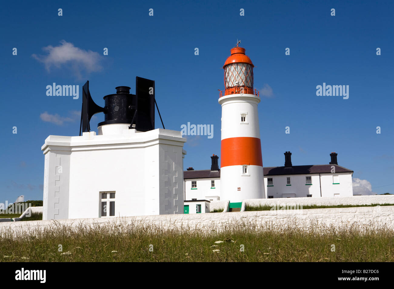 UK Tyne and Wear Sunderland Souter lighthouse opened1871worlds first to ...