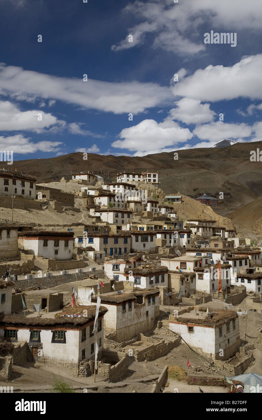 View village kibber khyipur 4205m hi-res stock photography and images ...