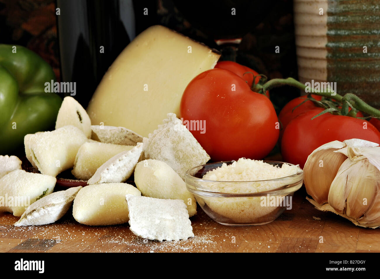 Red wine and gnocchi hi-res stock photography and images - Alamy