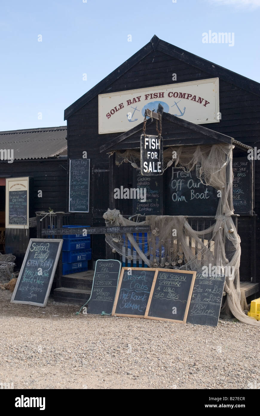 Great places for fresh fish hi-res stock photography and images - Alamy