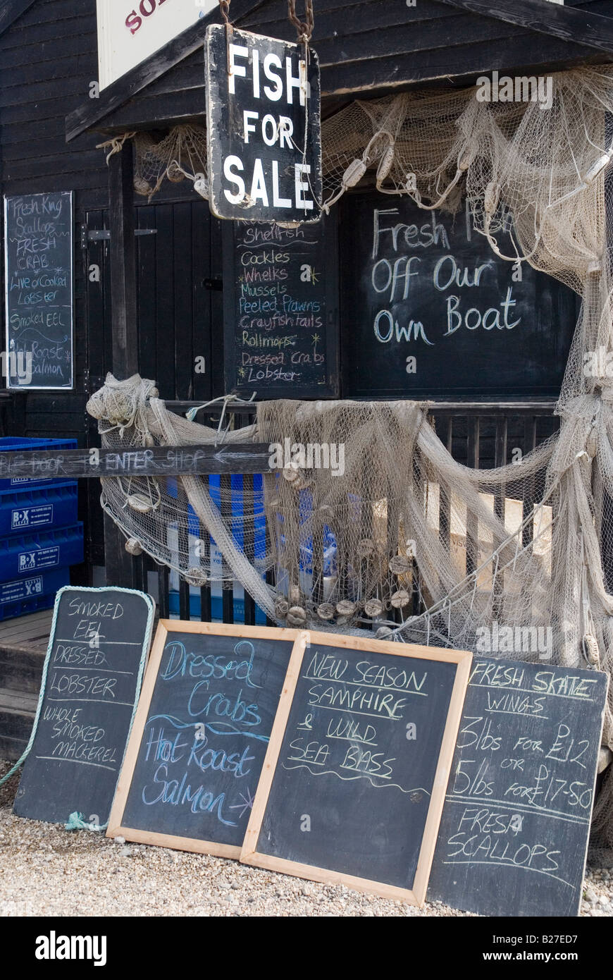 Great places for fresh fish hi-res stock photography and images - Alamy