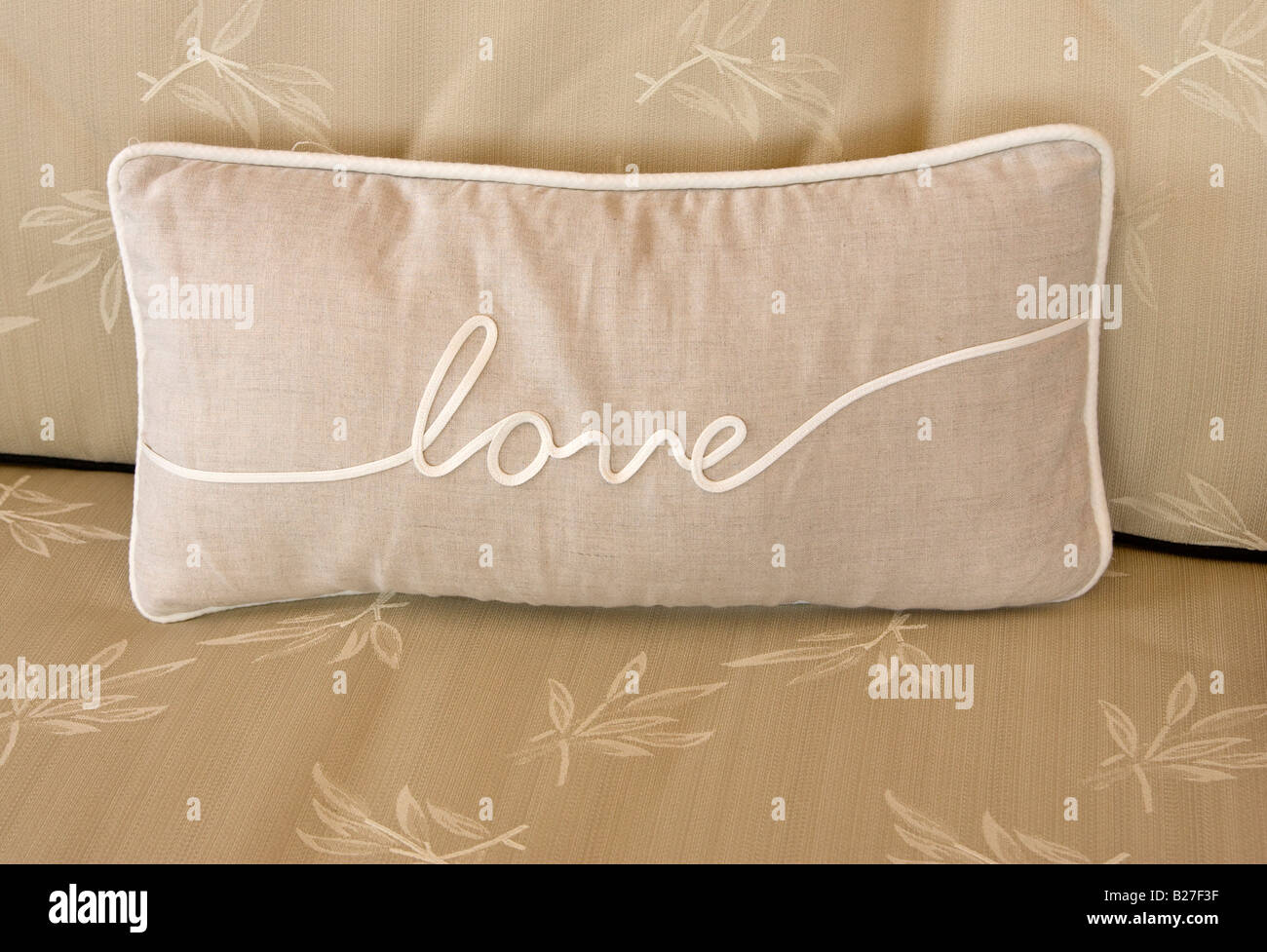 Writing on cushion hi-res stock photography and images - Alamy