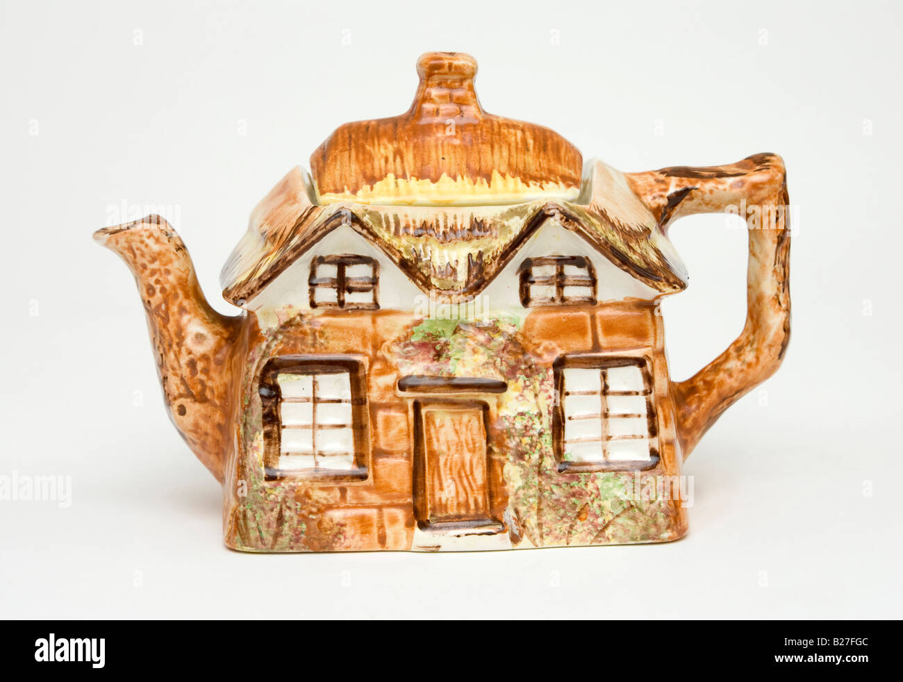 Porcelain teapot painted hi-res stock photography and images - Alamy