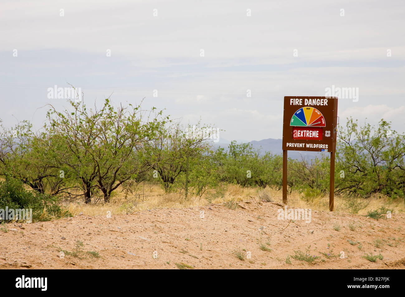 Extreme fire danger warning hi-res stock photography and images - Alamy
